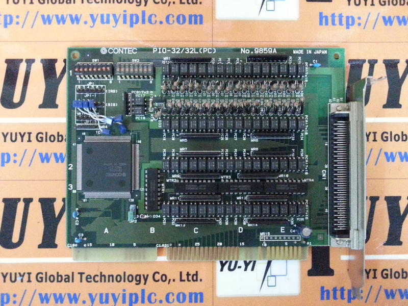 CONTEC PIO-32/32L(PC) NO.9859A - 裕益科技自動化設備可程式編碼器PLC分散式控制系統DCS